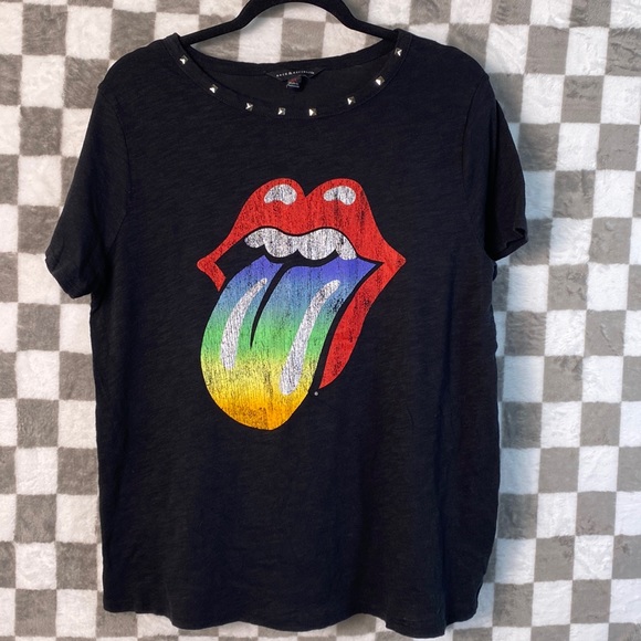 Rock & Republic | Tops | Rock Republic Xl Rolling Stones Band Tshirt ...